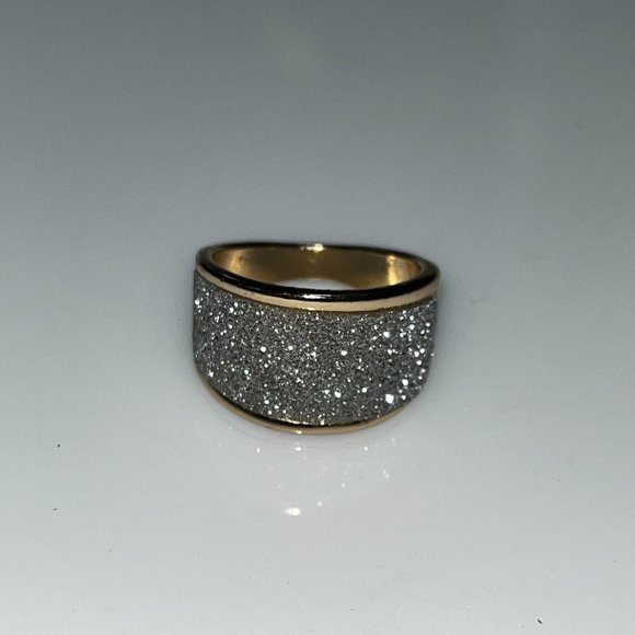Jewelry | Gold Sparkle Ring | Poshmark